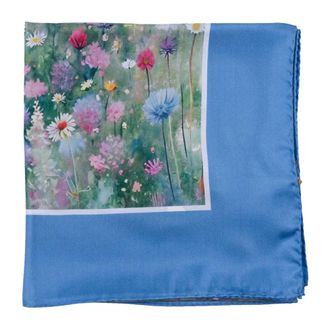 D'Aniello Femme, Accessoires, Bleu, Taille: ONE Size Stola Oceano 90X90