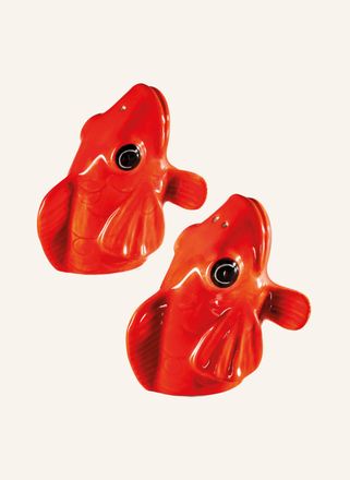 Donkey Donkey Salz- Und Pfefferstreuer Fishes For Dishes rot