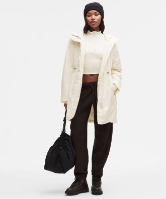 lululemon Parka imperm&eacute;able et isol&eacute;e &agrave; taille ajustable pour Femmes - Taille XL