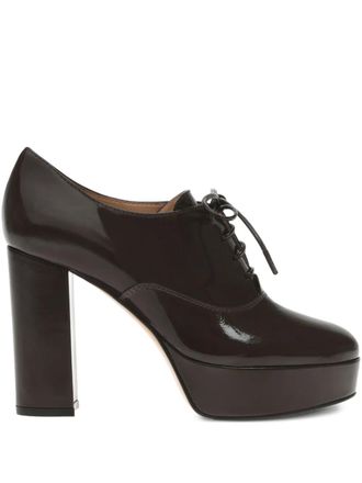 Gianvito Rossi bottines Vicky à plateforme - Noir