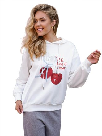 OZONEE Damen Kapuzenpullover Sweatjacke Sweatshirt Farbvarianten Kapuzenjacke Kapuzenpulli Kapuze Langarm Hoodie Sport Style Casual Fitness Training Motiv JS