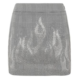 Philipp Plein Minirock Flame - - Skirts - Damen - Schwarzk - L
