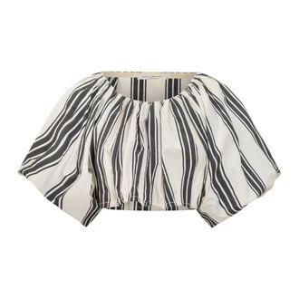 Philosophy di Lorenzo Serafini Femme, Blouses et Chemises, Multicolore, Taille: 38 FR Crew Neck Blouse