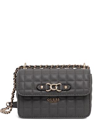 Guess Co sac &agrave; bandouli&egrave;re matelass&eacute; Nadira - Gris