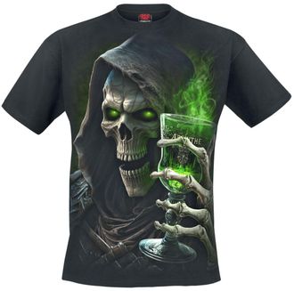 Spiral The Green Fairy M&auml;nner T-Shirt schwarz XXL 100% Baumwolle Basics, Horror, Rockwear, Totenk&ouml;pfe