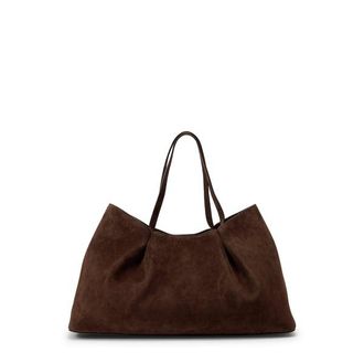 Elleme Sac cabac Dimple Tote Suede en cuir