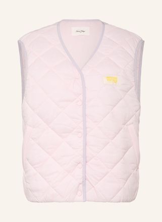 American Vintage American Vintage Steppweste Yupibam rosa