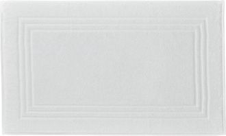 Kleine Wolke 3009114207 Frottier-Vorleger Lodge, Ma&szlig;e 50 x 80 cm, Schneeweiss,100% Baumwolle