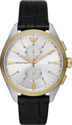 Emporio Armani Chronograph Claudio - - Accessories - Herren - Schwarzk - ONE SIZE