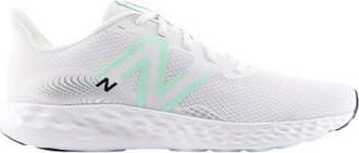 New Balance Homme 411 Sneaker, Blanc, 42.5 EU