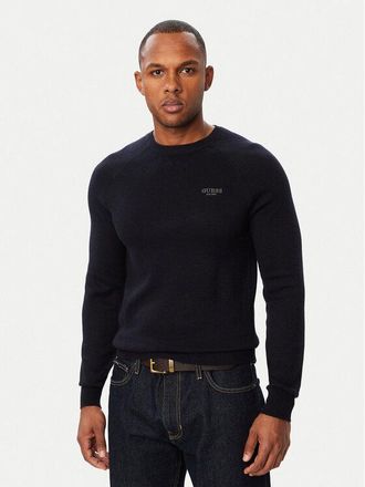 Guess Pullover M6BR13 Z1361 Dunkelblau Regular Fit