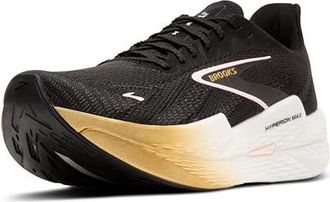 Brooks Homme Hyperion Max 2 Sneaker, Noir/Blanc/Rouge Fiery, 44 EU