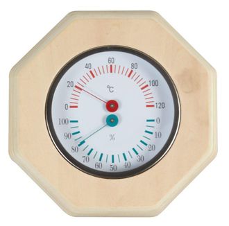 Sanwood NICOL Sauna-Klimamesser Thermometer Hygrometer Temperatur Luftfeuchtigkeit Sauna