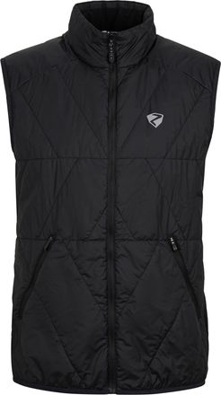 Ziener Herren NARIO-Z Softshell-/ Hybrid-Weste Skitour | Primaloft, Wind-und wasserabweisend, Black, 60