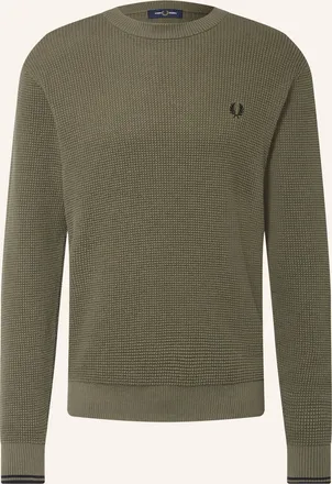 Fred Perry Pullover gruen