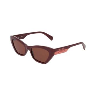 Liu Jo Femme, Accessoires, Rouge, Taille: 53 MM Cat Eye Lunettes de soleil