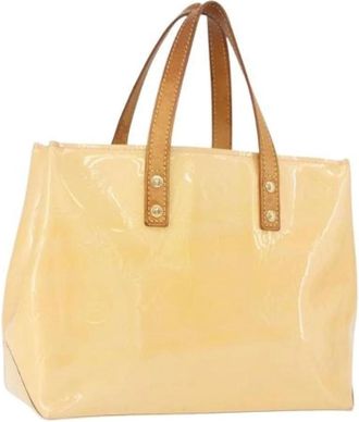 Louis Vuitton Pre-owned Cuir sacs-louis-vuitton - Femme - Pre-owned - Jaune - Taille: ONE Size