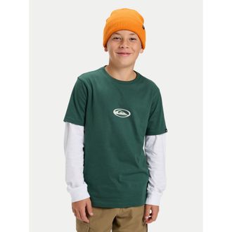 Quiksilver T-Shirt Hw Welcome All EQBZT04913 Bunt Regular Fit