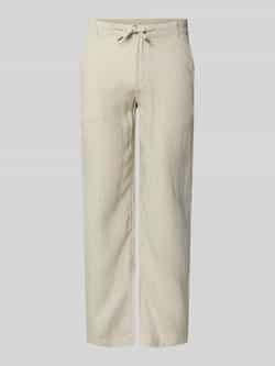 Jack & Jones Leinenhose mit Bindeg&uuml;rtel Modell KARL MYKONOS
