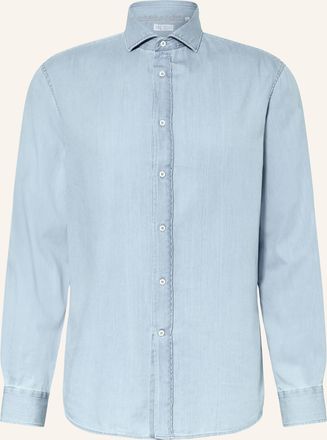 Brunello Cucinelli Brunello Cucinelli Jeanshemd Comfort Fit blau