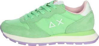 Sun 68 Unisex Ally SOLID Nylon Sneaker, Verde Menta, 38 EU