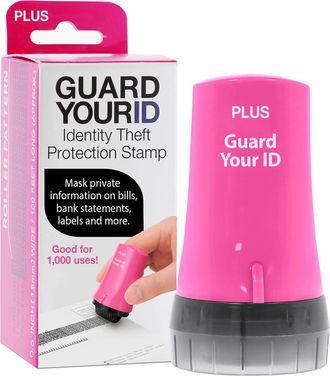 Forever 21 Plus Guard Your ID Advanced Security Roller 2.0 Identit&auml;tsdiebstahlpr&auml;vention, Stempeln, Pink