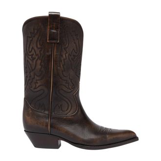 Buttero Femme, Chaussures, Brun, Taille: 40 EU B10984 Bottes Cowboy