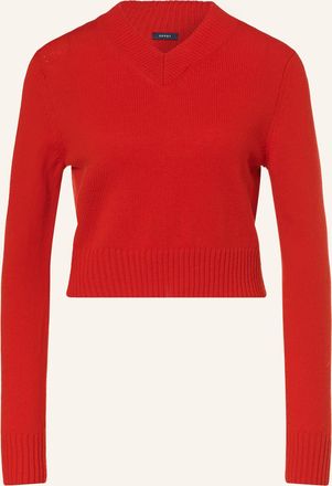 SOEUR Soeur Pullover Jonas Aus Merinowolle rot