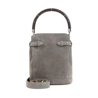 Ralph Lauren Beutel-Tasche aus Wildleder - - Bags - Damen - Braun - ONE SIZE