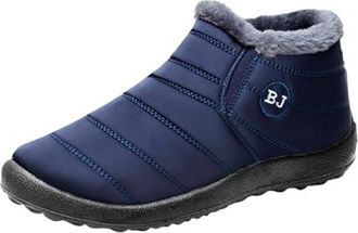 Generic Bottes de neige dhiver pour femme, chaussures orthop&eacute;diques d&eacute;contract&eacute;es et confortables, bottines courtes dext&eacute;rieur l&eacute;g&egrave;res et confortables, soutie
