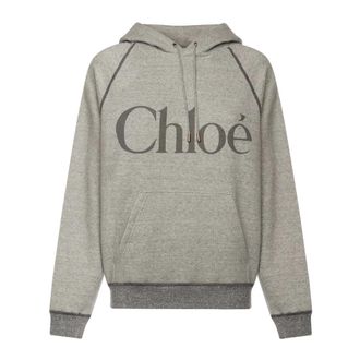 Chlo&eacute; Gem&uuml;tlicher Kapuzenpullover in Vapor Grey - - Sweatshirts & Hoodies - Damen - Grau - XS
