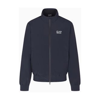 Emporio Armani Bomber Core Identity - - Sweatshirts & Hoodies - Herren - Blau - M