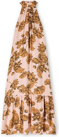 Motivi Femme, Robes, Multicolore, Taille: 40 FR Robe Longue Florale