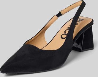Bianco Pumps mit offener Ferse