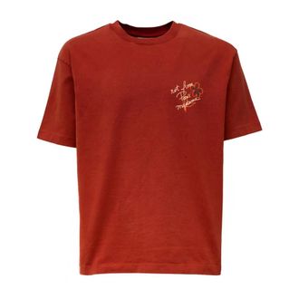 Dr&ocirc;le de Monsieur Girocollo T-Shirt - - Tops - Herren - Rot - M