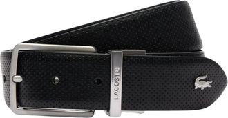 Lacoste Homme, Accessoires, Noir, Taille: 120 CM Reversible Leather Belt