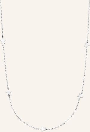 Leaf Halskette Mini Stars Aus 14 Karat Gelbgold silber