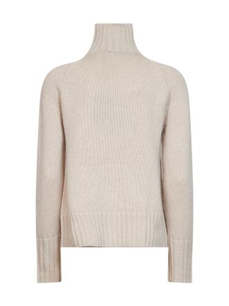 Max Mara SMMMANTOVA Turtleneck Sweater - Beige