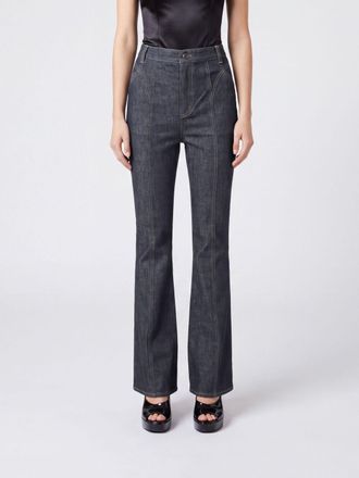 Self Portrait Jeans Femme couleur Bleu