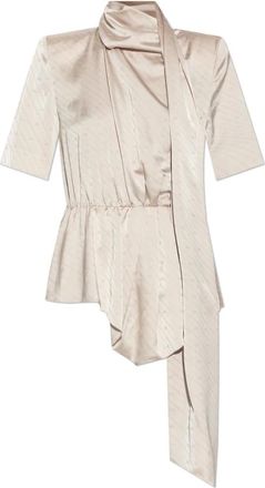 Gestuz Femme, Blouses et Chemises, Beige, Taille: 38 FR X Barbie Blouse