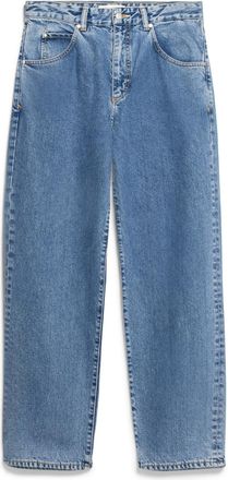Armedangels Damen Baggy Jeans recycelte Baumwolle HAAYI Baggy Fit Indigo Stone