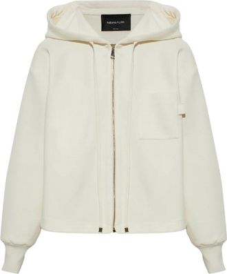 Fabiana Filippi Woll-Hoodie - - Sweatshirts & Hoodies - Damen - Beige - S