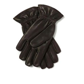 Orciani Homme, Accessoires, Brun, Taille: 10 IN Gants en cuir Nappa Flake