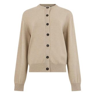 Jacquemus Cardigan &agrave; boutons - Femme - Pulls - Beige - Taille: 34 FR