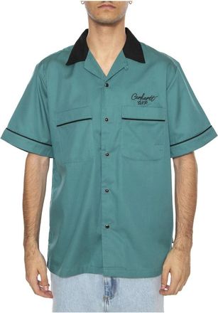 Carhartt Work in Progress Homme, Chemises, Vert, Taille: L Short Sleeve Shirt