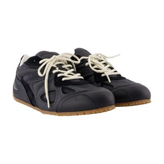 Axel Arigato Mens Slow Runner Sneaker Black Calfskin