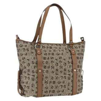Ferragamo Damen, Pre-Owned, Beige, ONE SIZEGr&ouml;&szlig;e