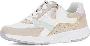 Gabor Baskets basses pour femme, Blanc Oak Pastel 34, 37.5 EU