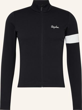 Rapha Softshell-Radjacke Winter schwarz