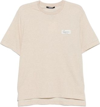 Jacquemus Logo-patch T-shirt